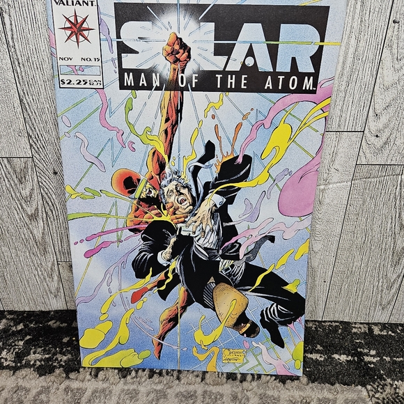 Valiant | Accents | Solar Man Of The Atom Valiant Comic Book Comics ...